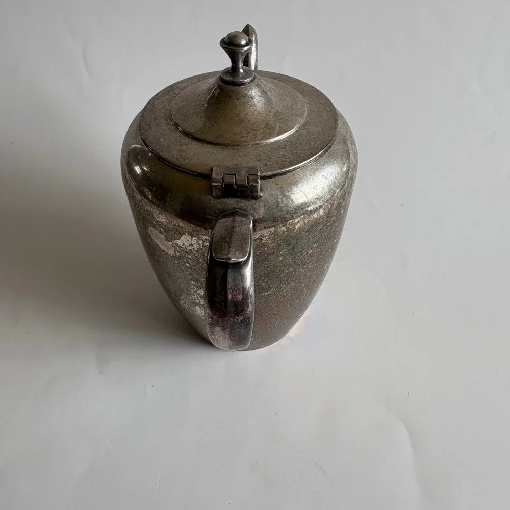 Modern Silver | Kitchen | Modern Silver Vintage Silver On Copper Teapot ...